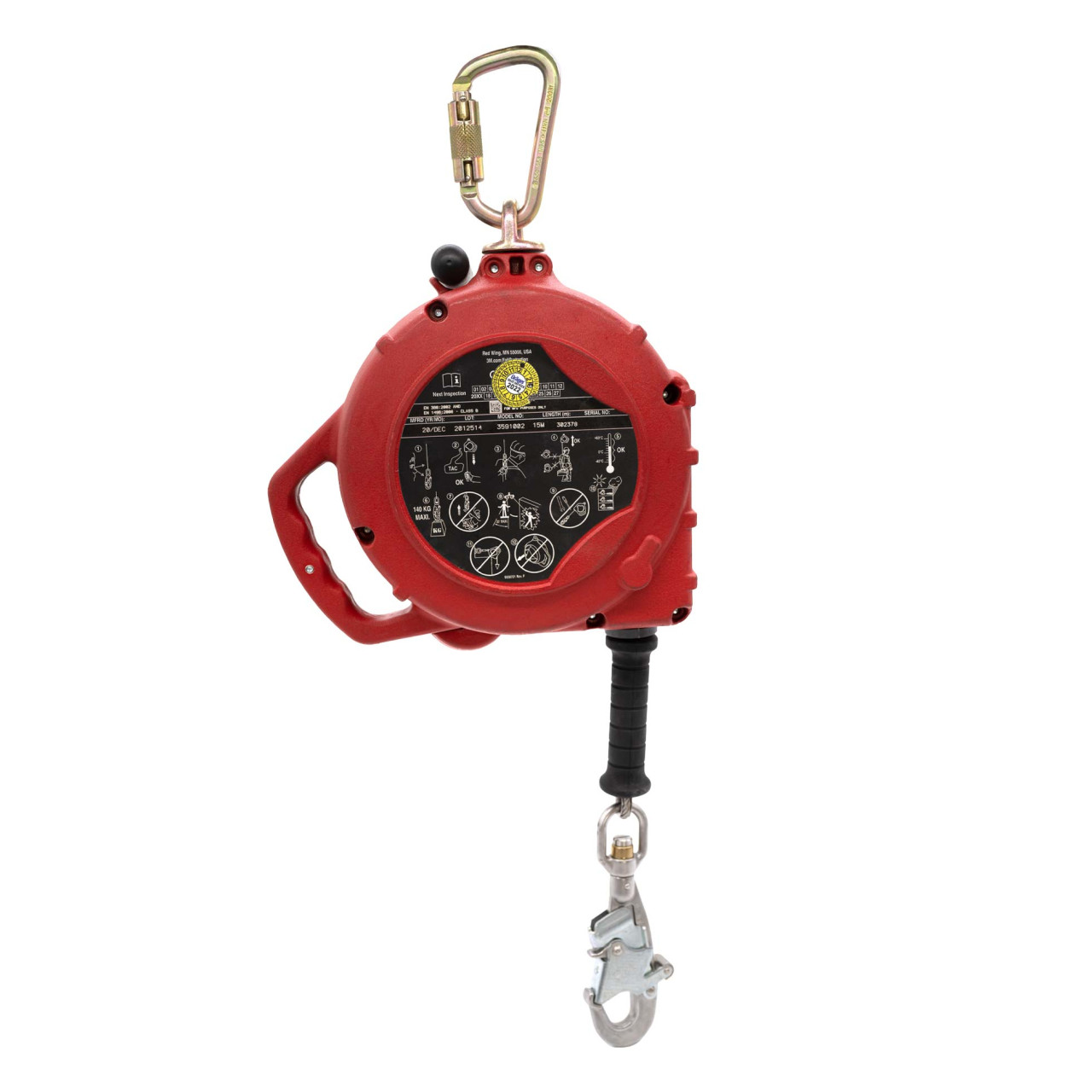 Capital Safety Rebel 15m mit Rettungshub